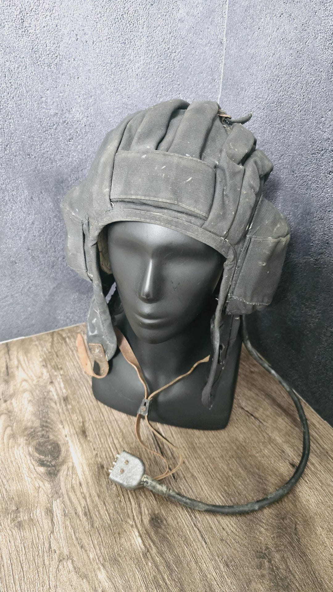Military Original Tanker Helmet With Square Ears Soviet Army USSR - Etsy