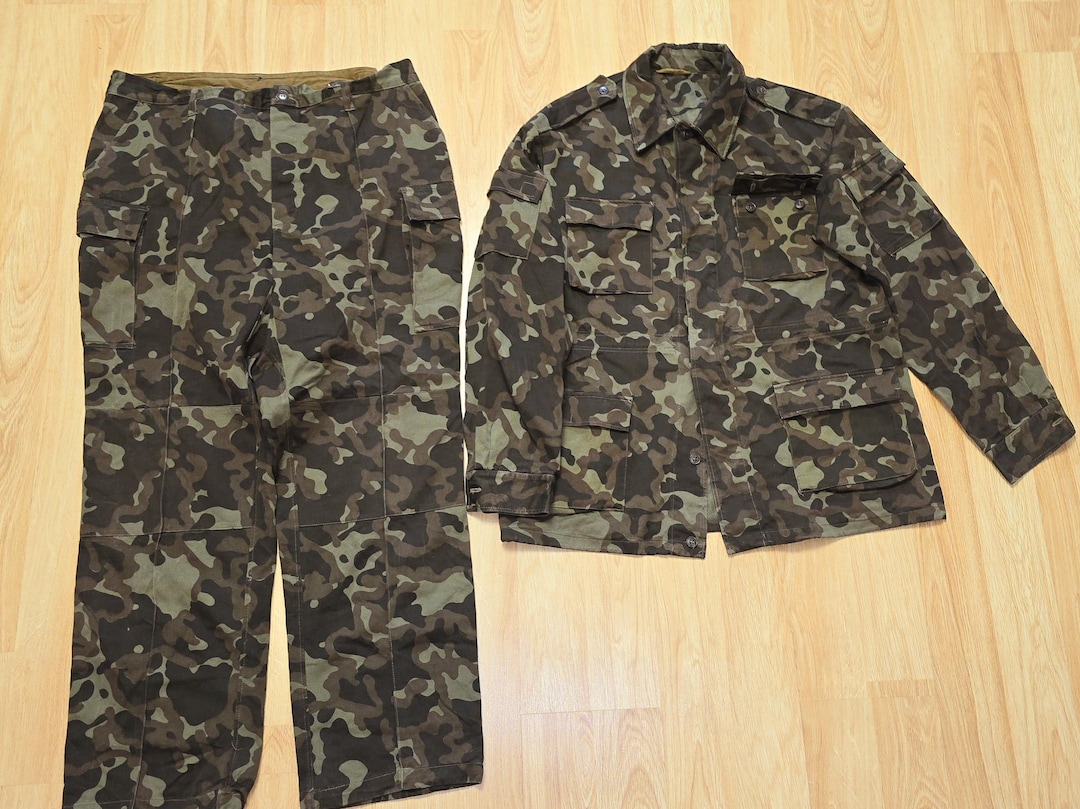 Escalative Original BUTAN Camouflage Uniform Soviet Army Size 58/6 ...
