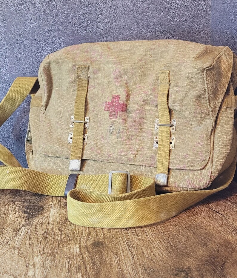 WW2 Soviet Army Military Combat Medical Bag - Etsy