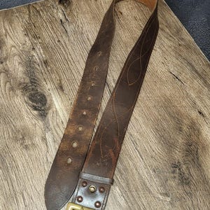 WW2 Military Rare Leather Belt Red Army USSR - Etsy