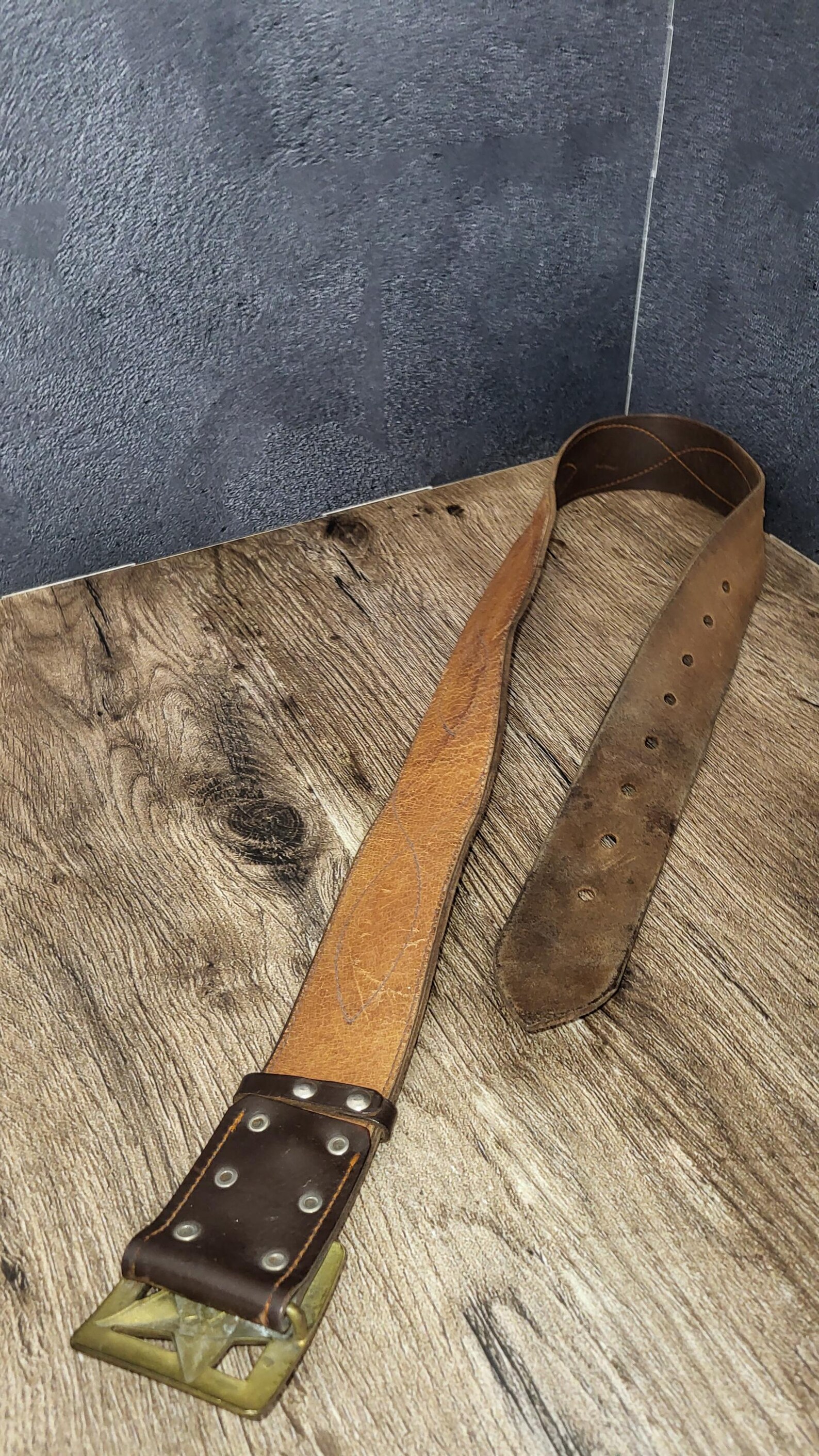 WW2 Military Rare Leather Belt Red Army USSR - Etsy