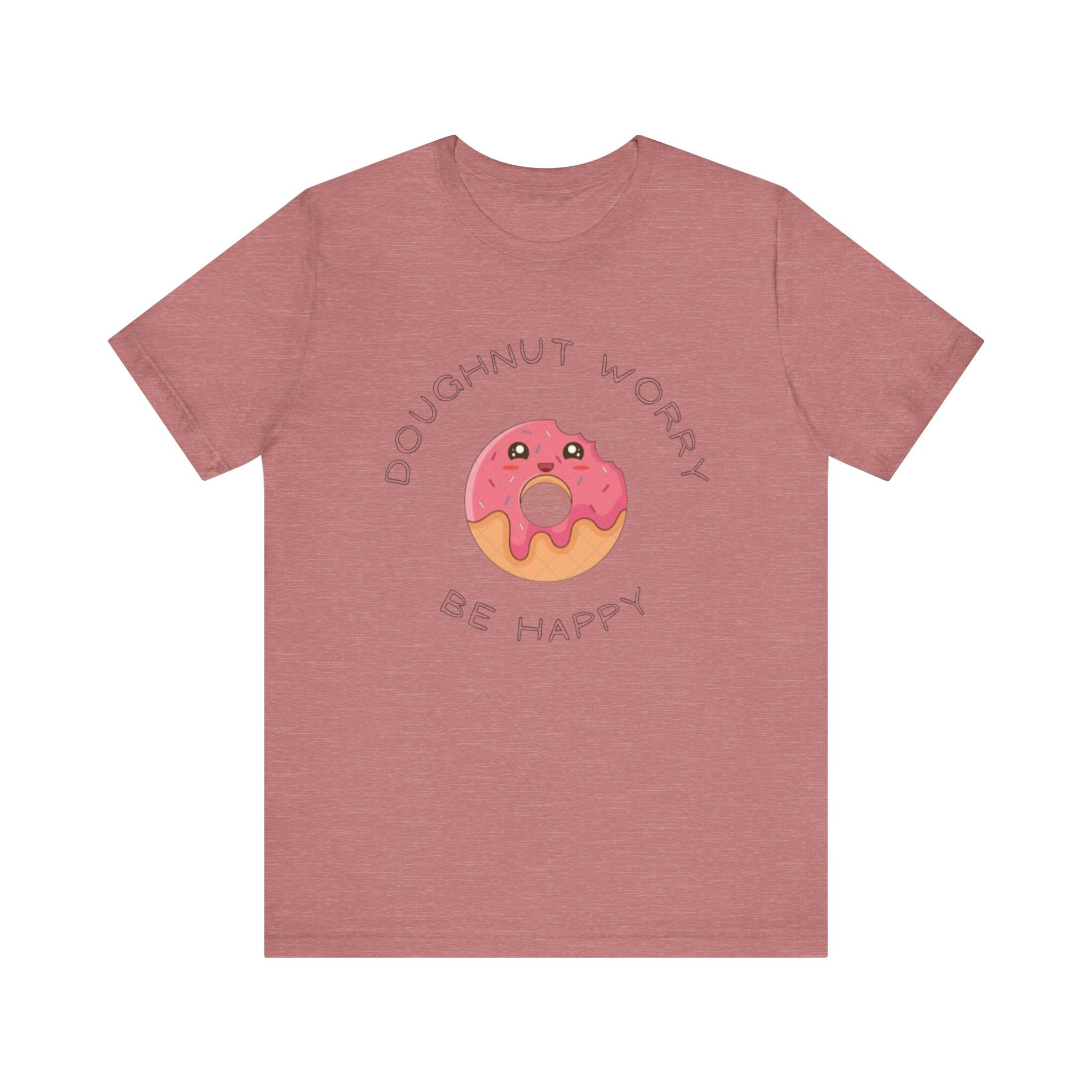 Doughnut Worry Be Happy - Etsy