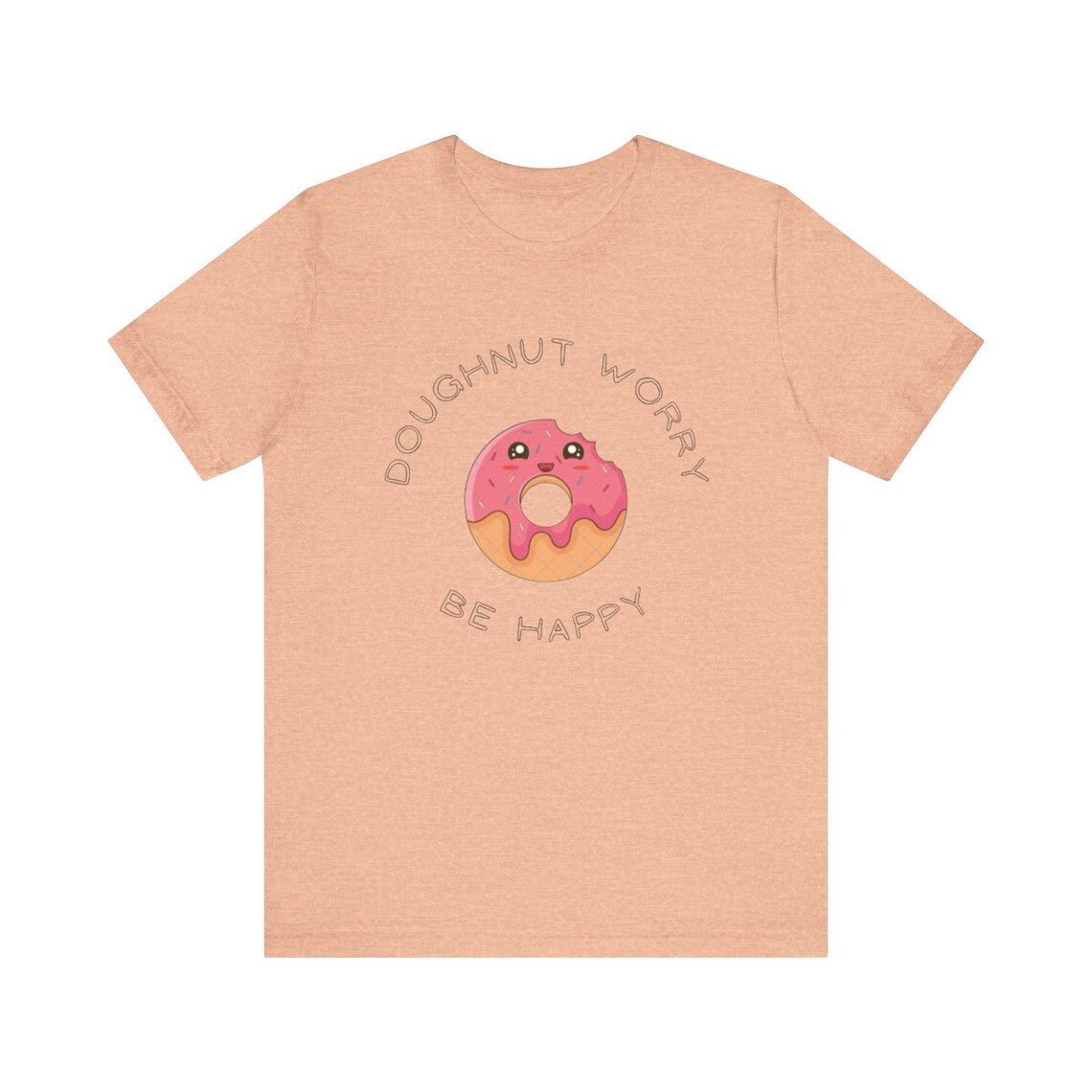 Doughnut Worry Be Happy - Etsy