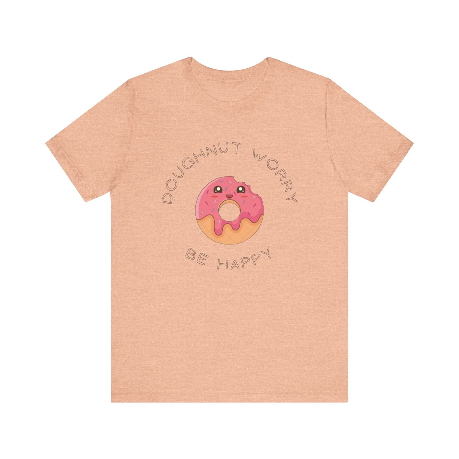 Doughnut Worry Be Happy - Etsy