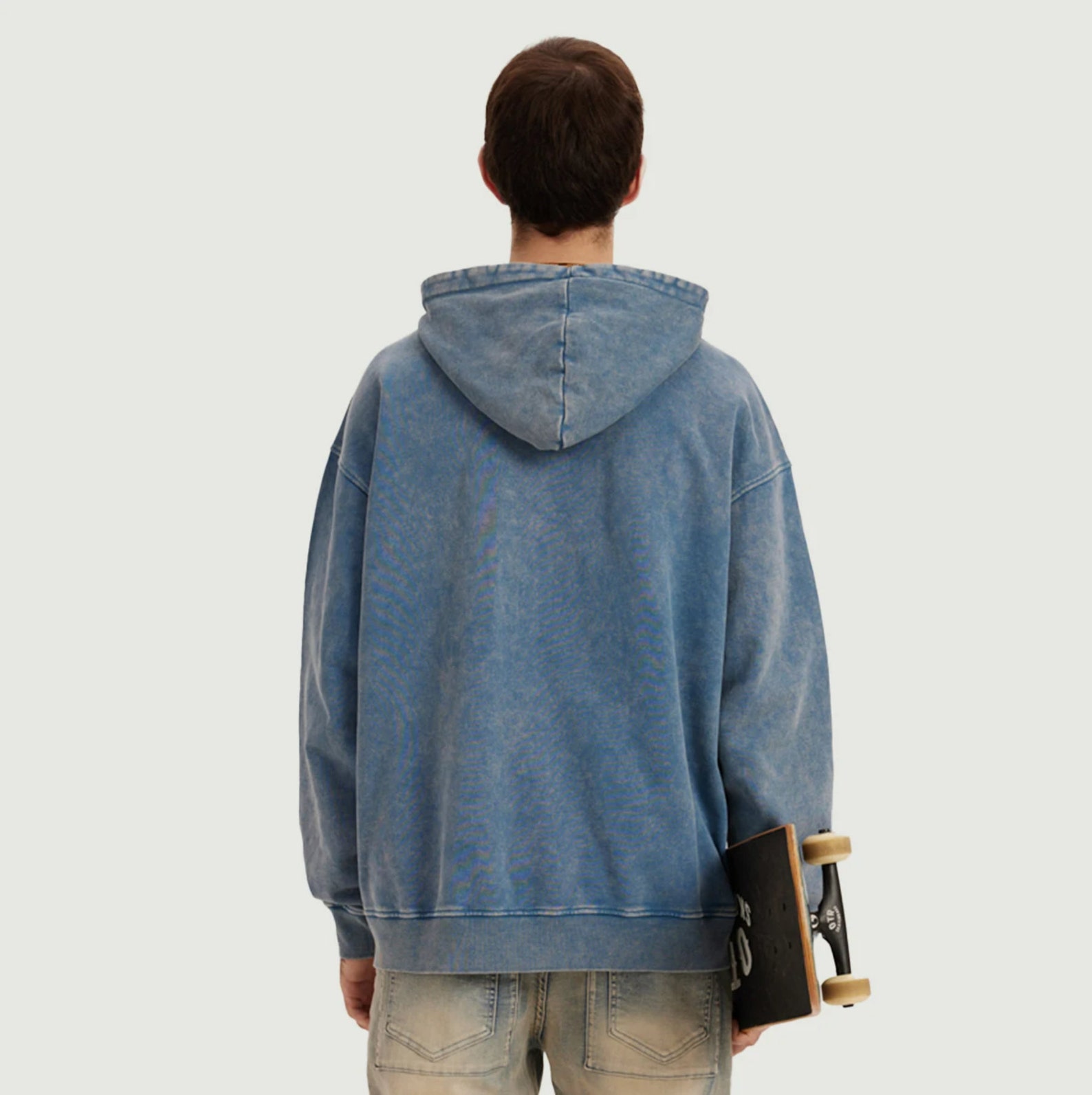 No Limits Super Heavyweight Oversized Faded Hoodie - Etsy