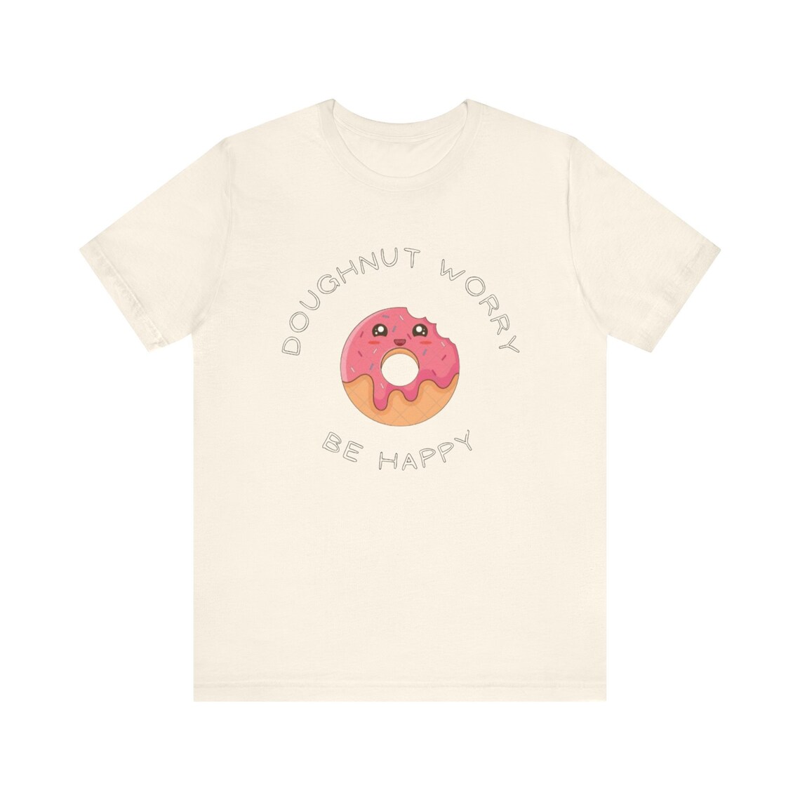 Doughnut Worry Be Happy - Etsy