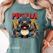 Comfort Colors Halloween Shirt® Black Cat Social Club Shirt. Pugzilla ...