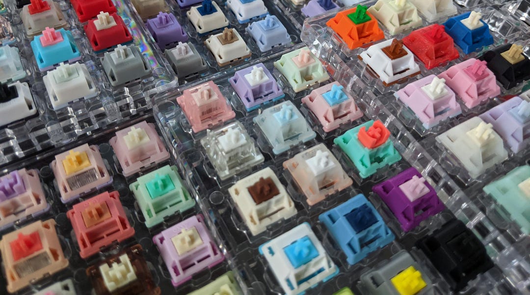 135 Switches - Keyboard Switch Sample Pack + Tray - Etsy