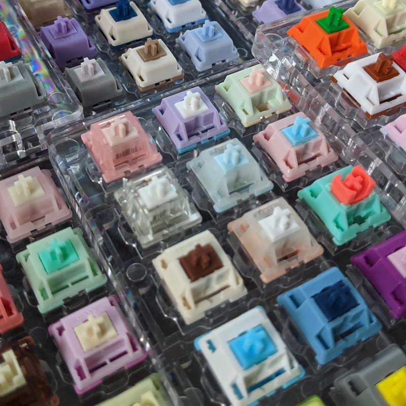 Mechanical Keyboard Sampler - Etsy