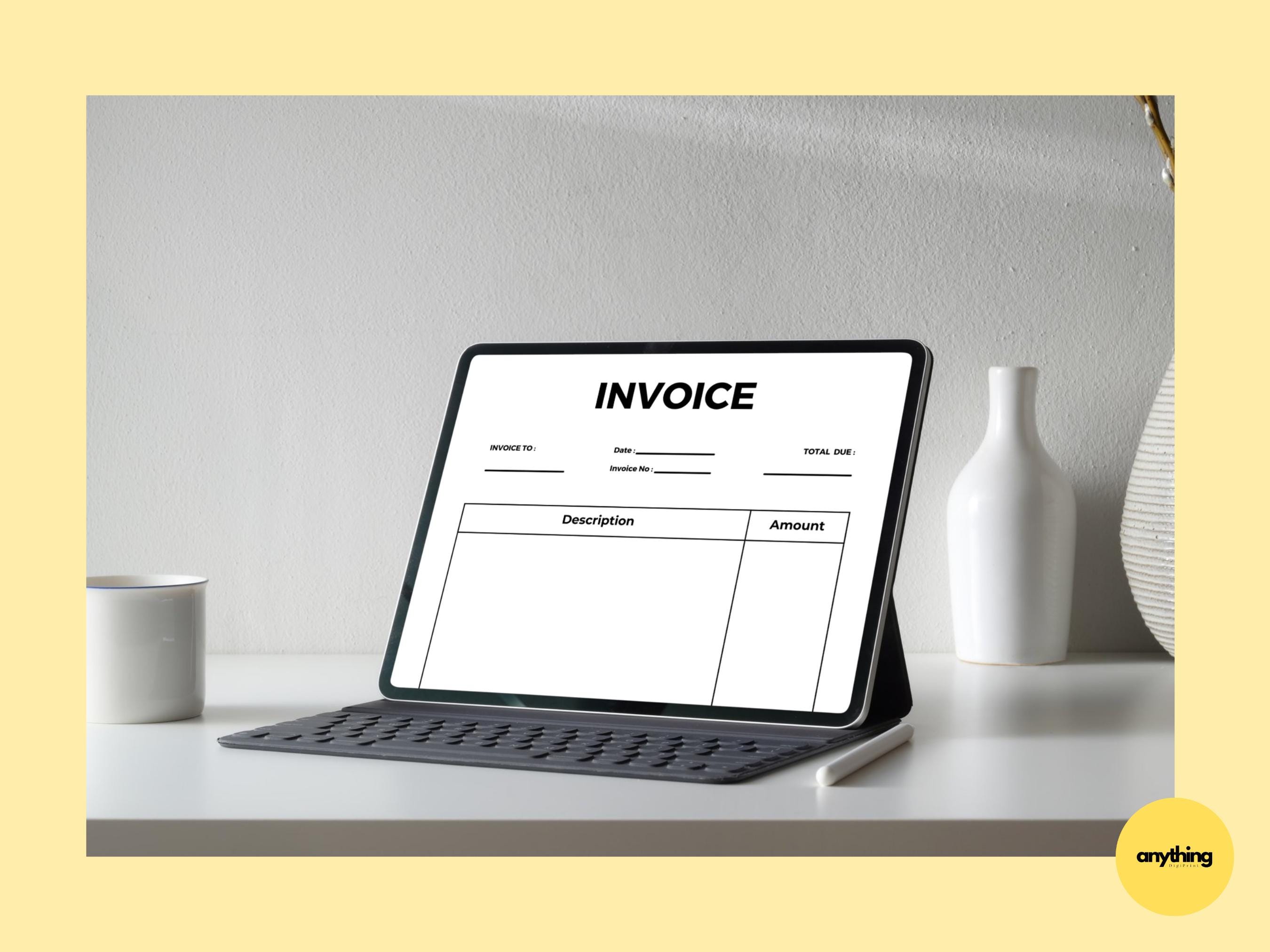 Printable Invoice Template Pdf Form Invoice Printable Simple Easy Print ...