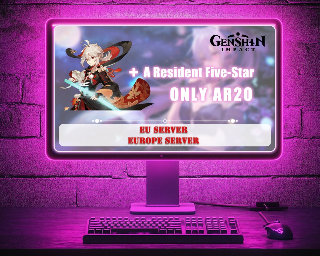 Kazuha EU Server Only AR 20 Genshin Impact Account Genshin Impacts ...