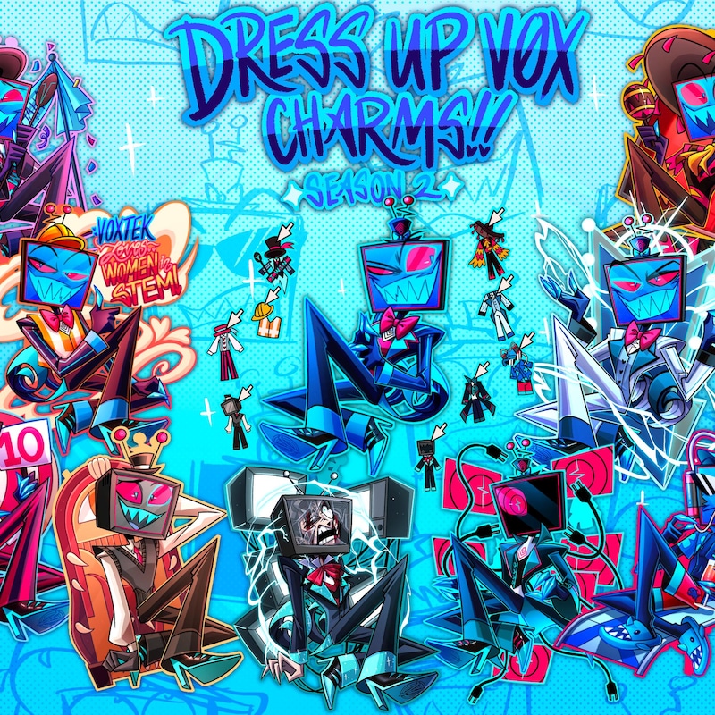 Acrylic Charms Hazbin - Etsy