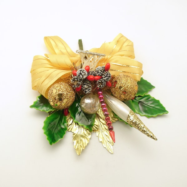Christmas Corsage - Etsy