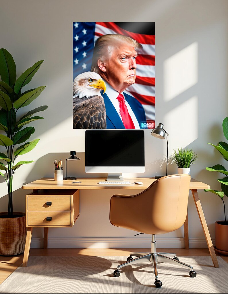 Donald Trump Iconic Collection Poster - Unique Masterpiece Art Print ...