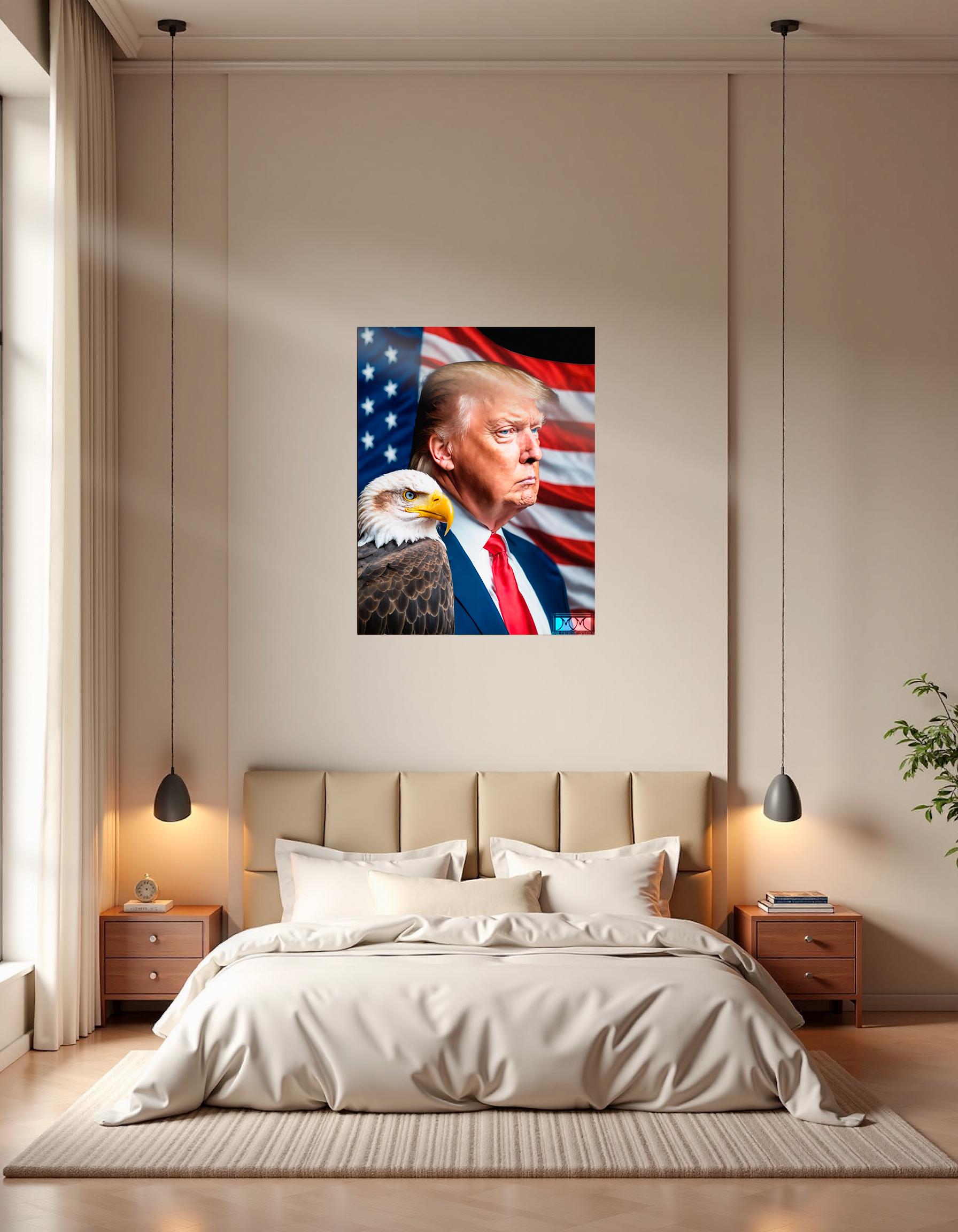 Donald Trump Iconic Collection Poster - Unique Masterpiece Art Print ...