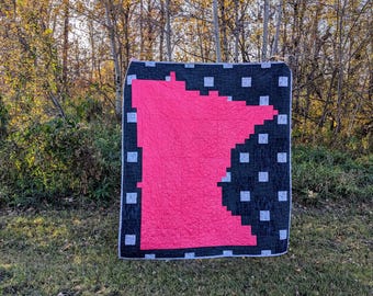 State of Minnesota Checkers Quilt Pattern, PDF Digital Quilt Pattern ...