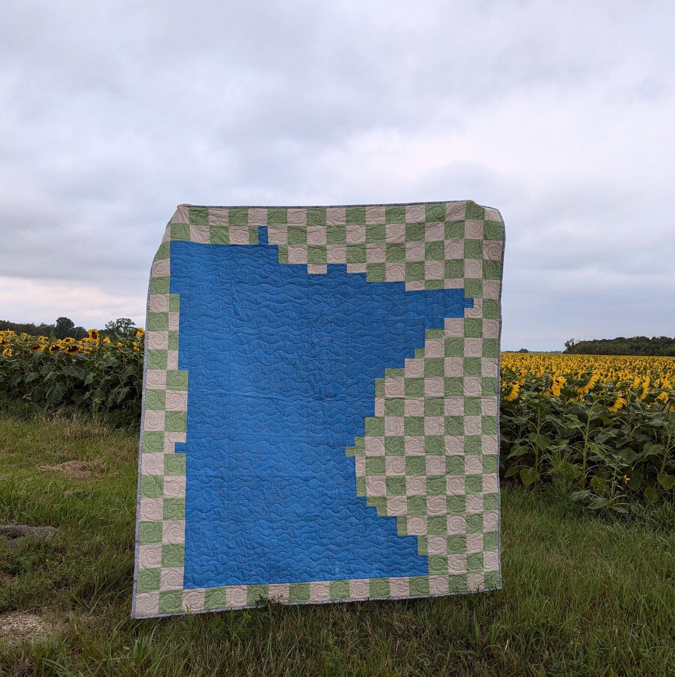 State of Minnesota Checkers Quilt Pattern, PDF Digital Quilt Pattern ...