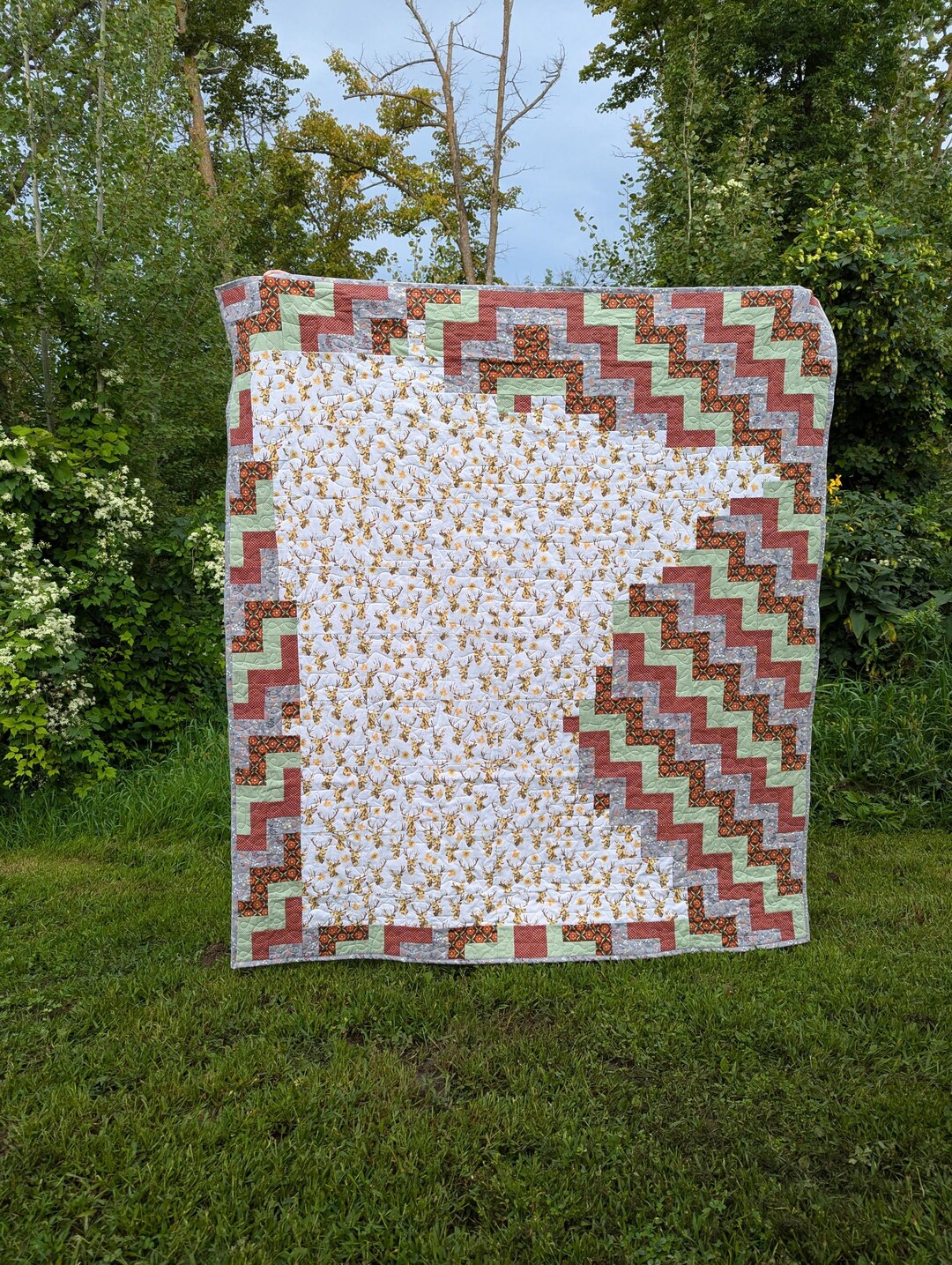 State of Minnesota Cascade Quilt Pattern, PDF Digital Quilt Pattern ...