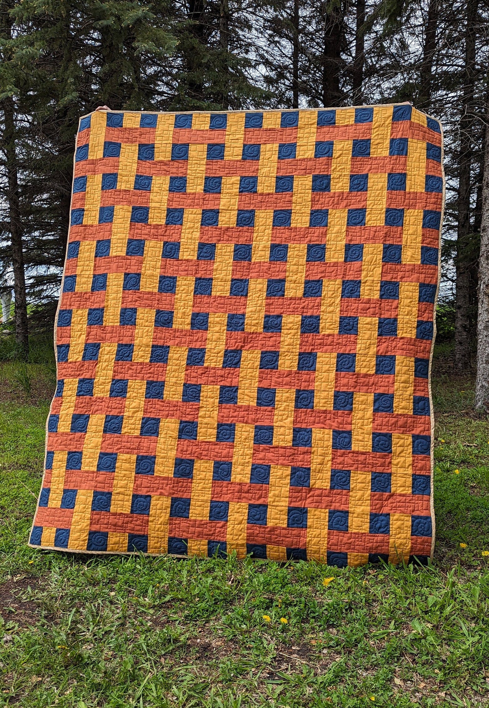 Net Swing Quilt Pattern, PDF Digital Quilt Pattern, Crib, Throw, Queen ...