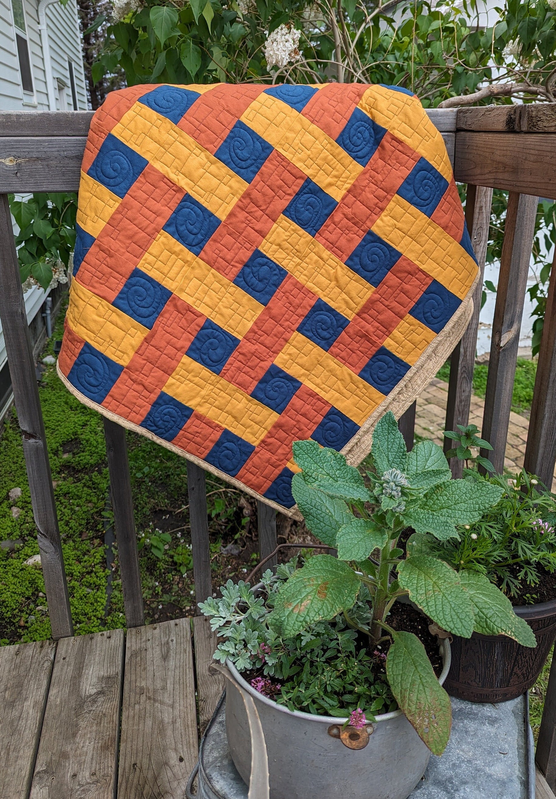 Net Swing Quilt Pattern, PDF Digital Quilt Pattern, Crib, Throw, Queen ...