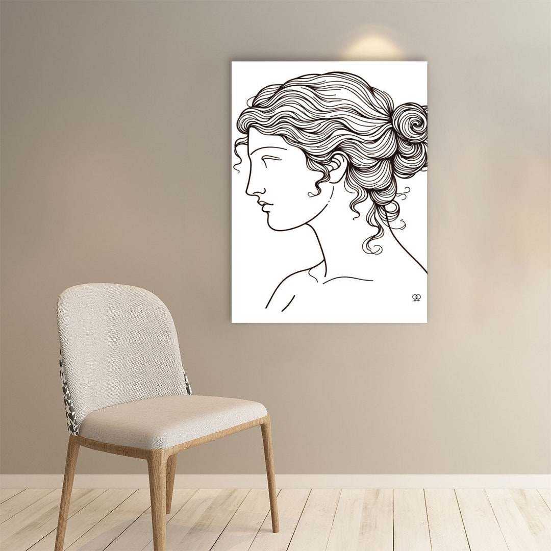 Sappho Drawing - Etsy