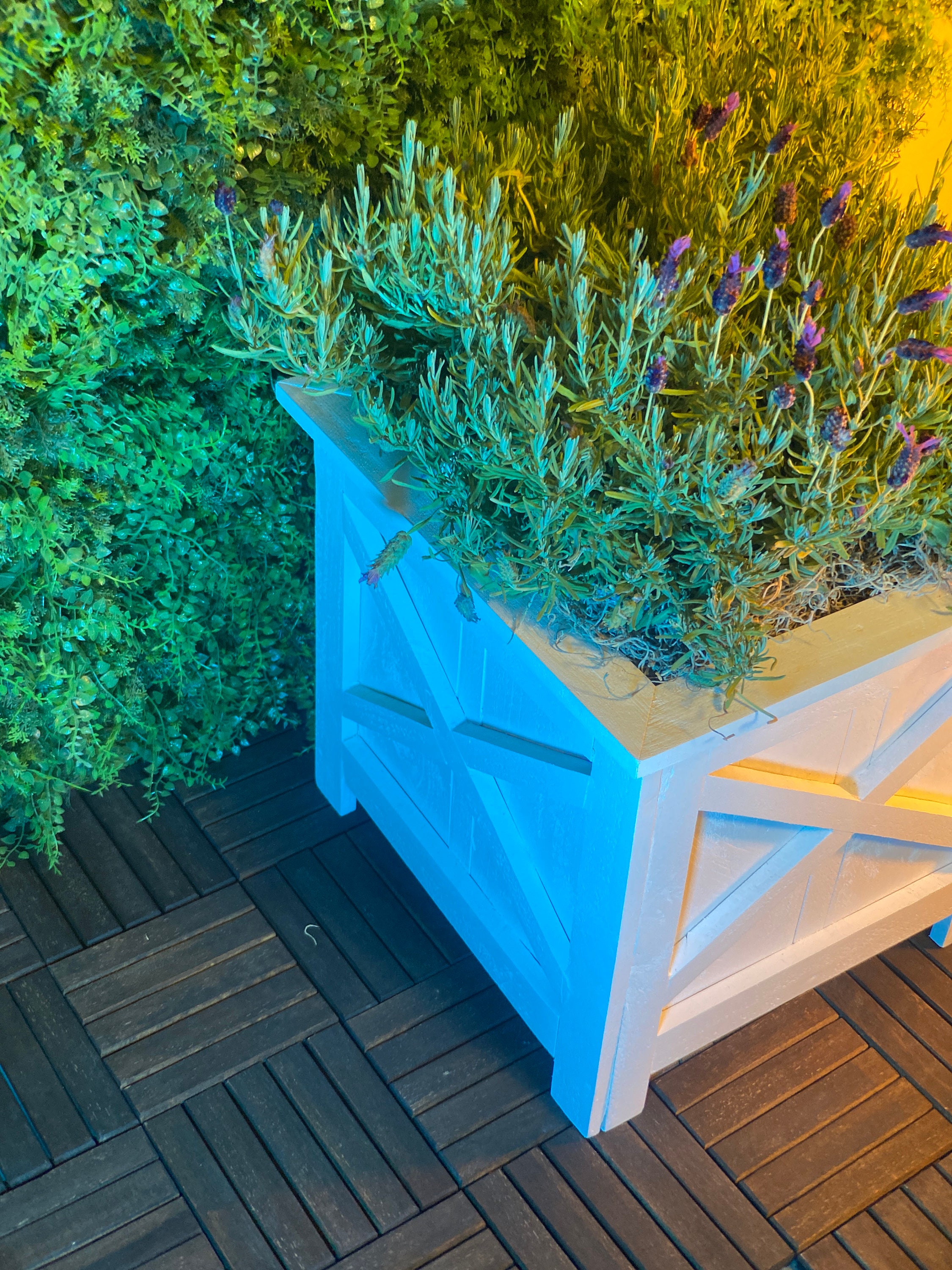 Hand-made Pine Wood Planter Box - Etsy