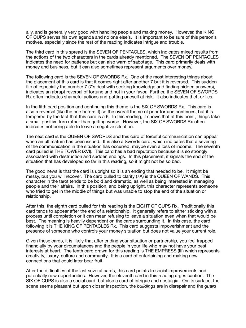 13 Card Pyramid (plus One Clarifier) Tarot Card Reading, 14 Cards Total ...