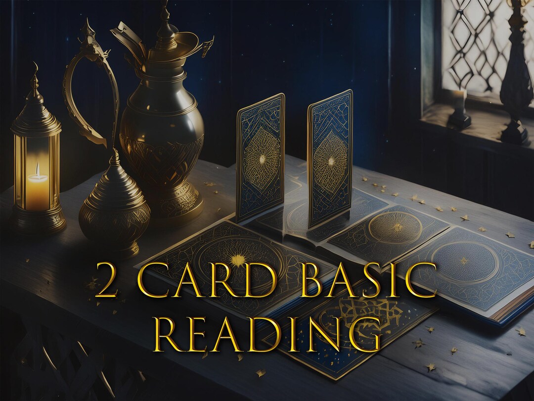 2 Card Basic Tarot Card Reading, Fortune Telling, Divination ...