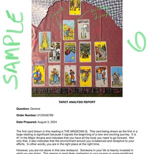 13 Card Pyramid (plus One Clarifier) Tarot Card Reading, 14 Cards Total ...