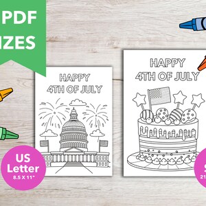 4th of July Coloring Pages | Fourth of July Activities | Independence ...
