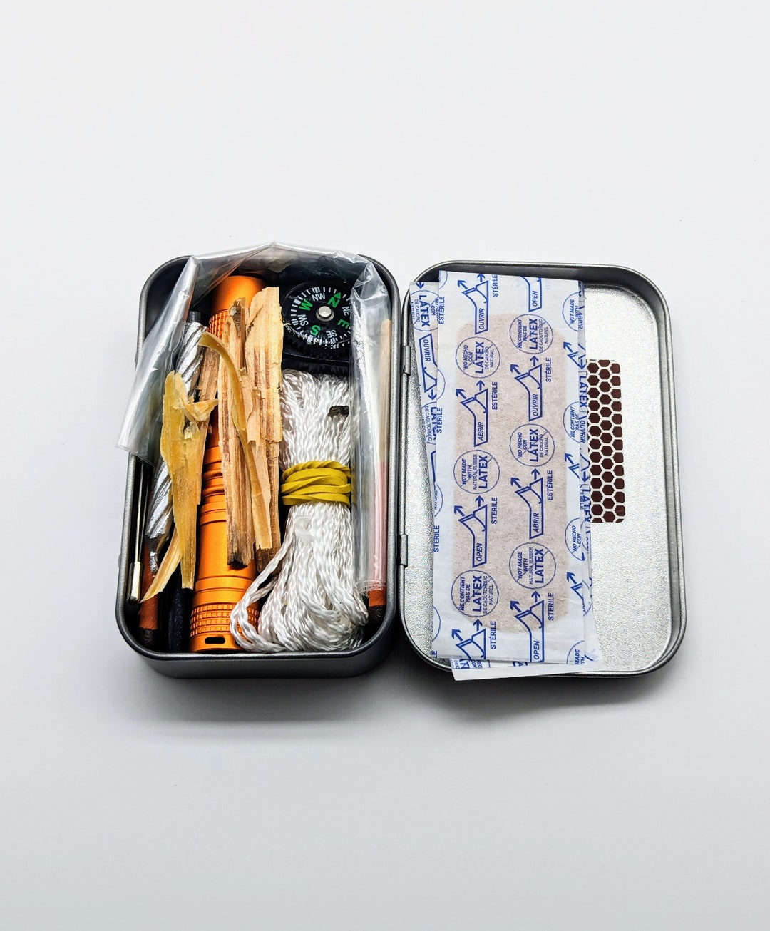 Lost Boys Survival Overnighter Tin. Compact EDC Survival Tin ...