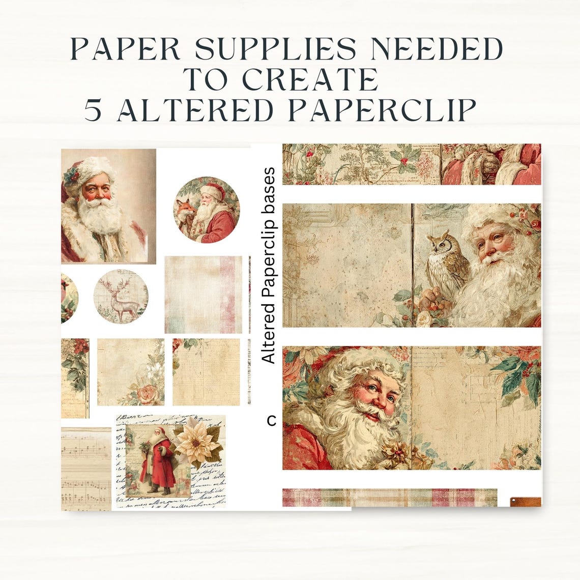 Hidden and Altered Paperclips for Junk Journal Supplies and Ideas ...