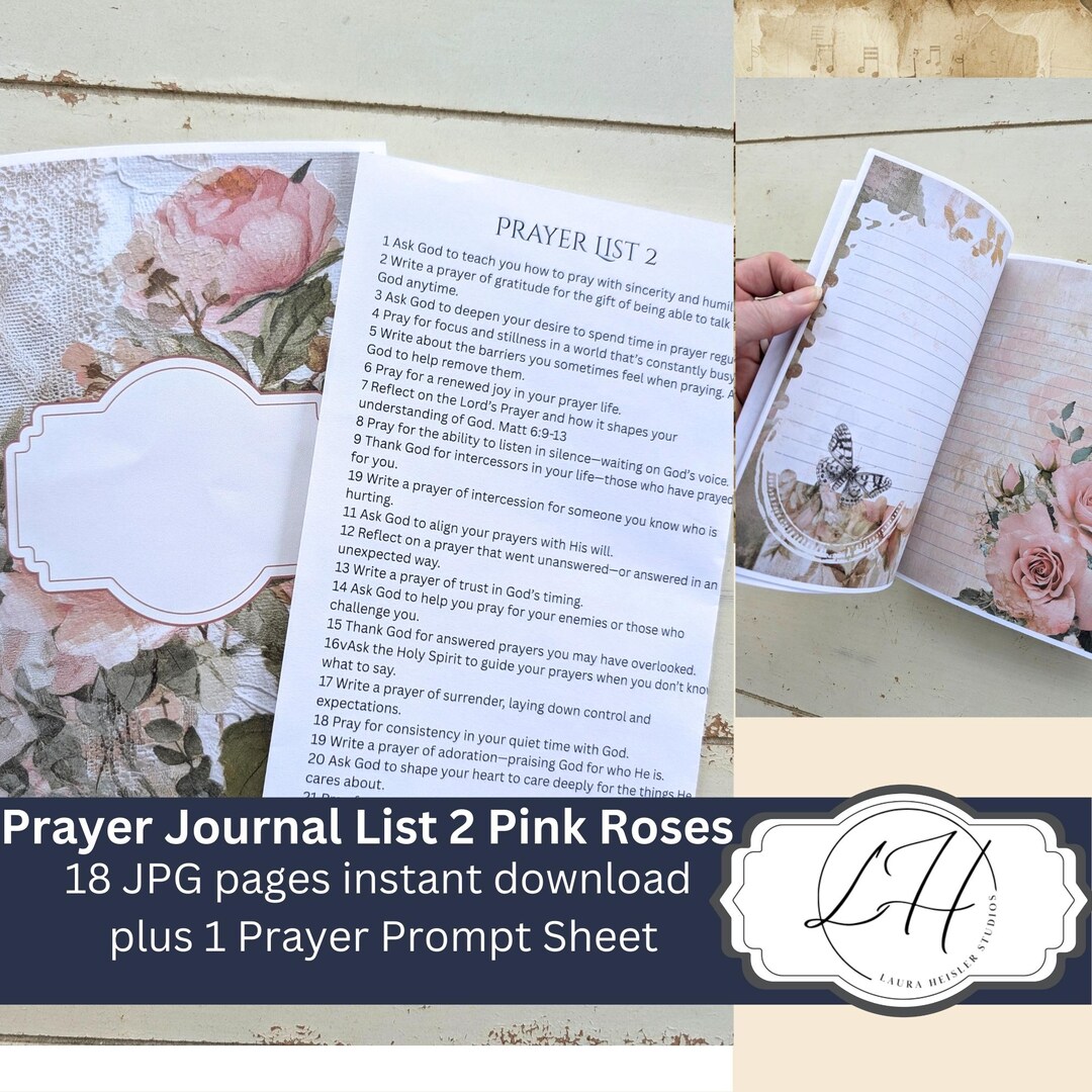Prayer Journal Kit for Women's Ministry Prayer Groups Discipleship ...