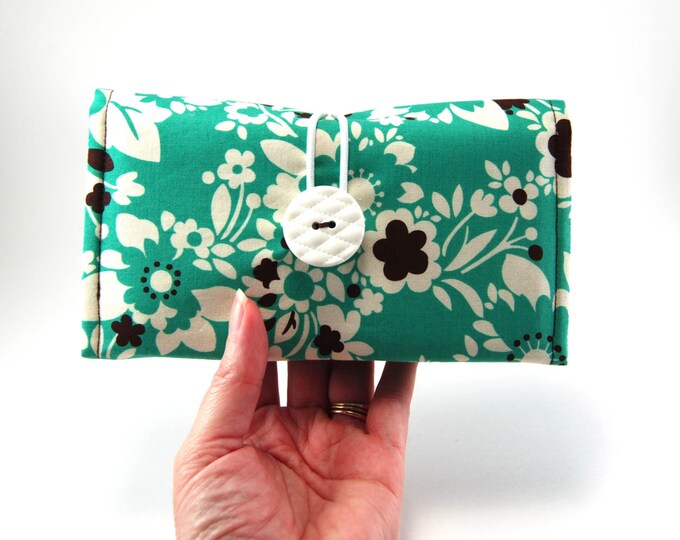 Checkbook Cover for THREE Checkbooks, Checkbook Holder, Check Book ...