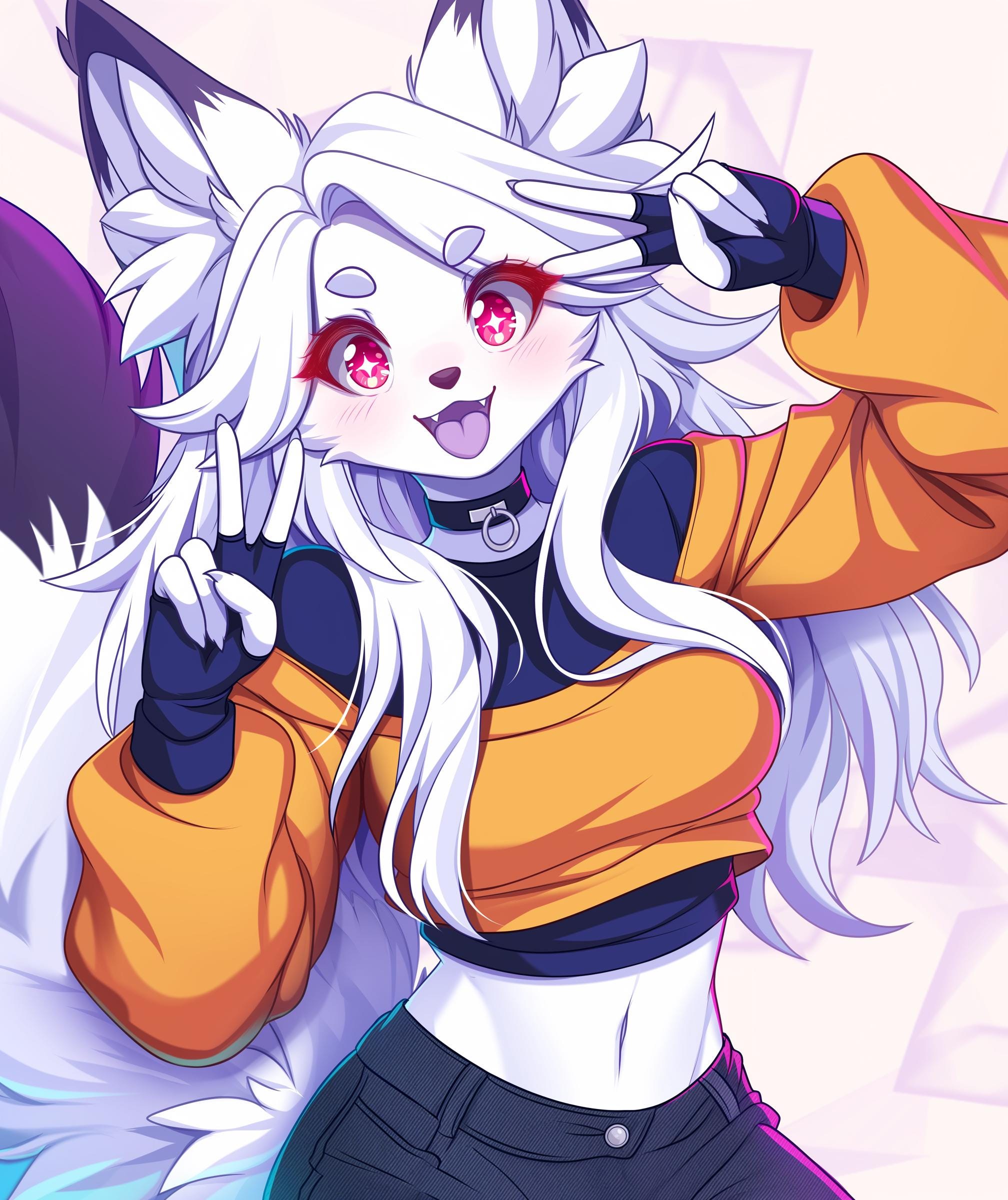 Custom Furry Anime Character Commission: Fursona Art - Etsy
