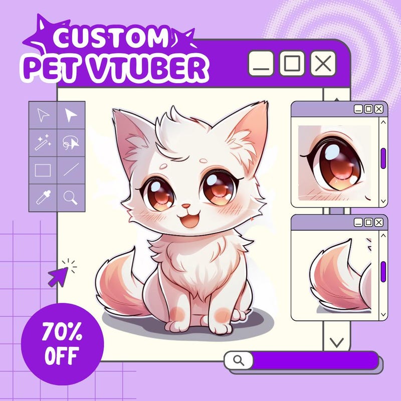 Vtuber Mascot Pet - Etsy