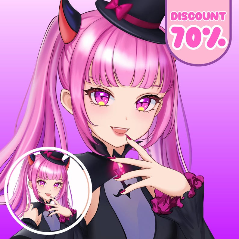 Custom PFP PFP Avatar PFP for Twitch Anime Character Commission Custom ...