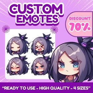 High Quality Custom Premium Twitch Emotes Twitch Emoji for Streamer ...
