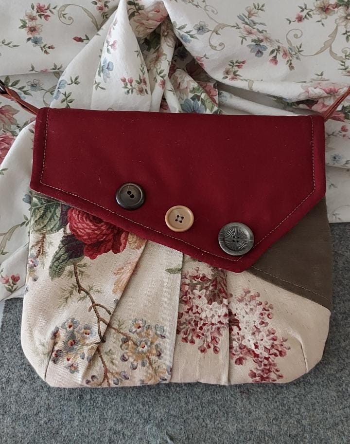 Vintage Roses Style Purse - Etsy