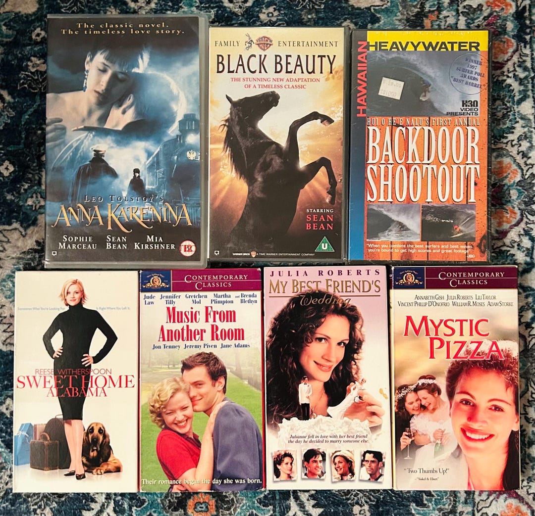 Vintage Movies on VHS: 80s-90s - Etsy