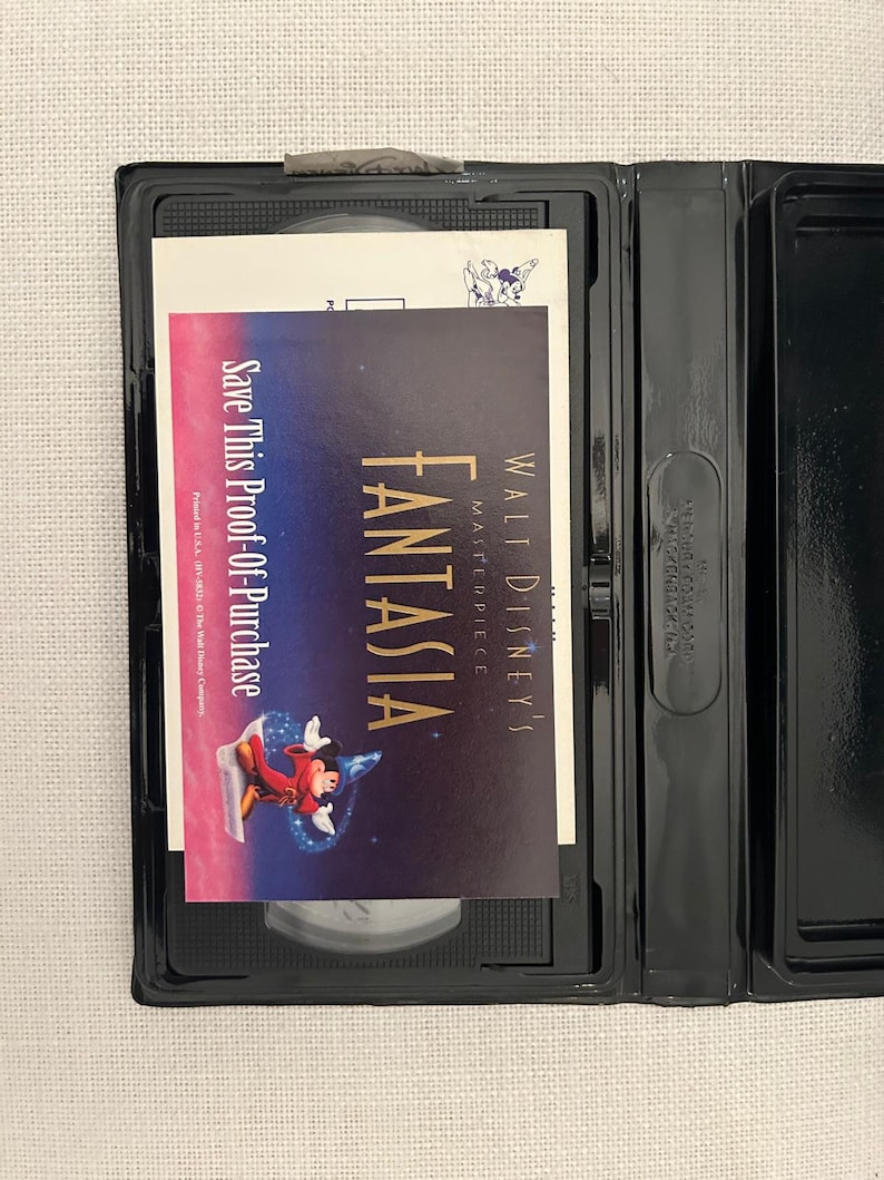 Walt Disney's Masterpiece Fantasia VHS 1991 - Etsy