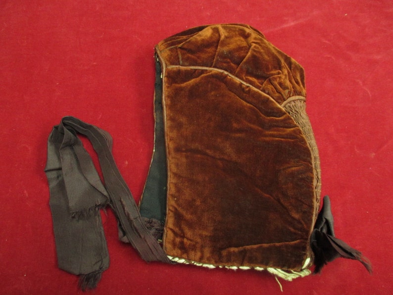 Antique Victorian Skating Hat Winter Bonnet - Etsy