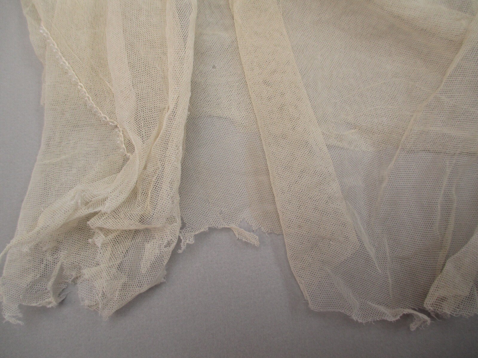 Antique Triple Tiered Net Ruffle - Etsy