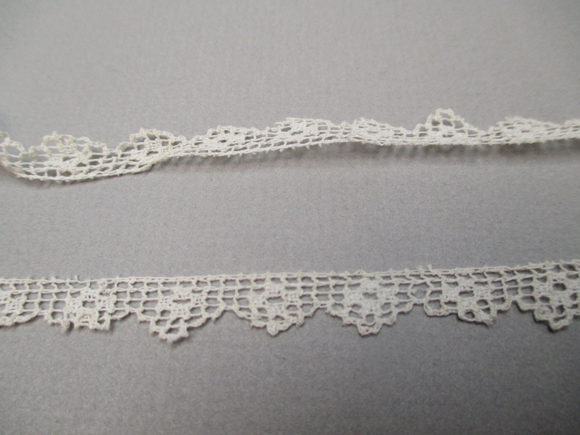 Antique Narrow Lace Trim - Etsy