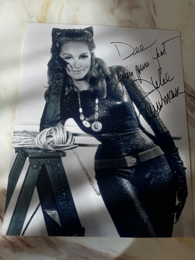 Authentic Julie Newmar Autograph Celebrity Memorabilia - Etsy