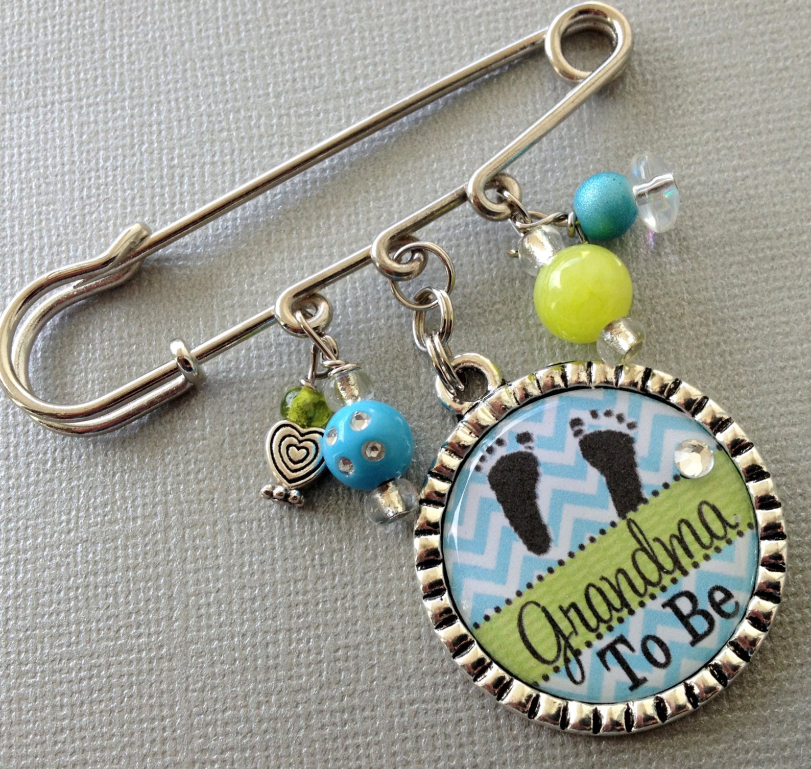 Grandma to Be Pin, Mom to Be Pin, Aunt to Be PERSONALIZED Pin - Baby ...