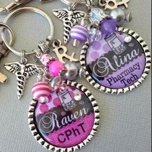 PHARMACIST Keychain Pharmacy Technician, Instructor, Cpht, Pharm.d ...