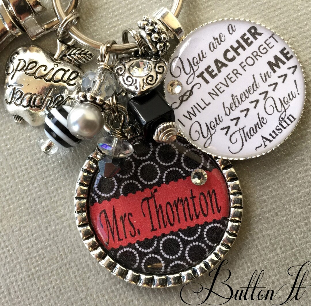 Teacher Appreciation Gift PERSONALIZED Gift Teacher I Will Never Forget ...