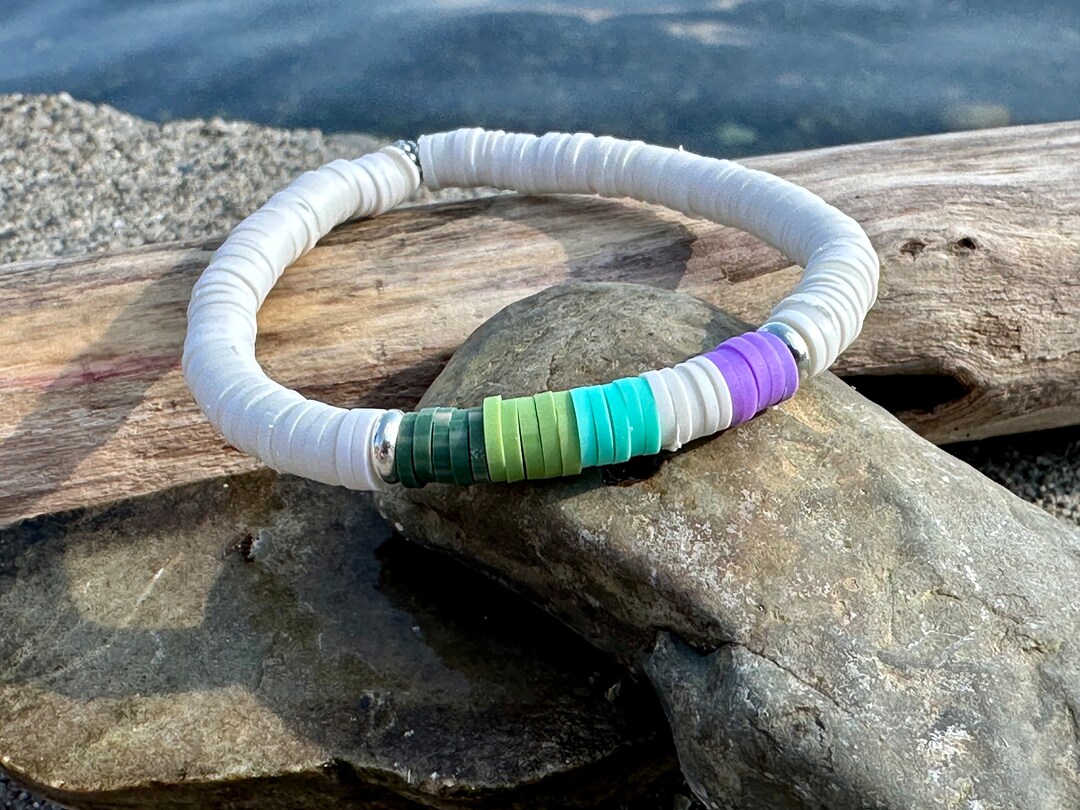 Heishi Bracelet, Anklet, Heishi Beads, Friendship Bracelet, Gift for ...