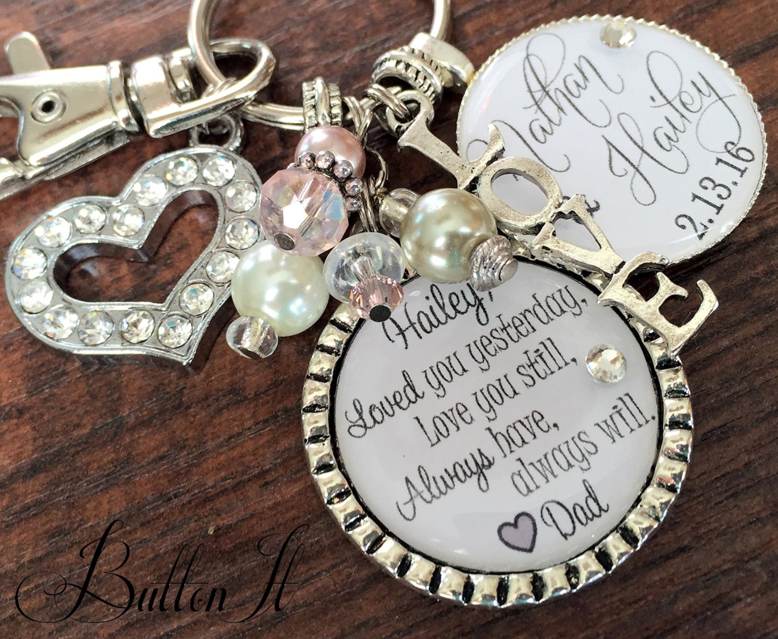 Wedding Gift for Bride From Dad, Daughter Wedding Gift Bridal Bouquet ...